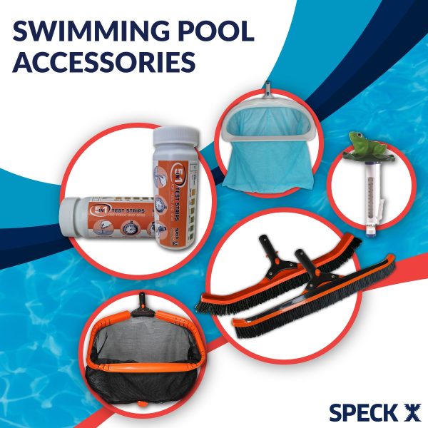 POOL LEAF RAKE DELUXE SPECK - POOL MECCA