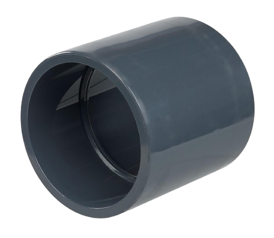 PVC FITTING CONNECTOR 110mm UPVC GREY H/DUTY (KOI POND) - POOL MECCA