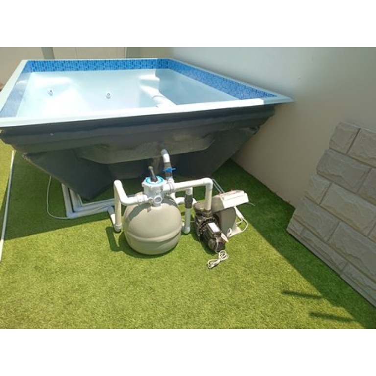 POOL ABOVEGROUND DIY VENUS FREE STANDING FIBREGLASS STARTER PACK - POOL MECCA